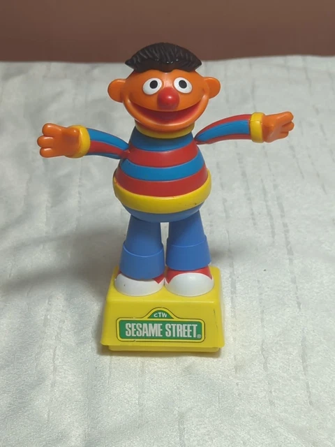 SESAME STREET DANCING Ernie 1970's 8" Tara Toy Corp Vintage $13.45 ...