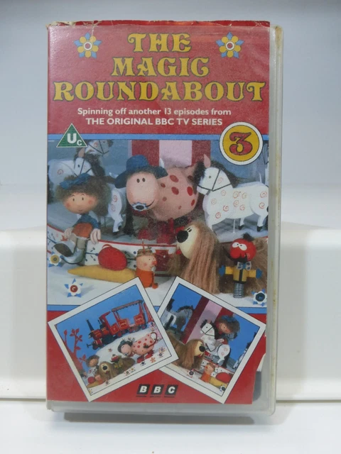 MAGIC ROUNDABOUT 3 (VHS 1992) £11.95 - PicClick UK
