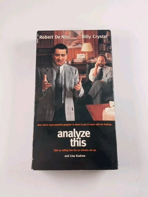 ANALYZE THIS (VHS) 1999 Robert De Niro, Billy Crystal TESTED £2.90 ...