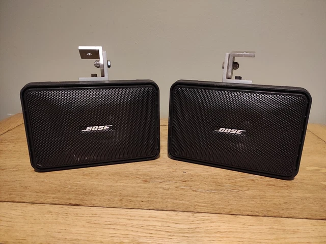 BOSE MODEL 101 Music Monitor Stereo Speakers & Brackets- Excellent ...