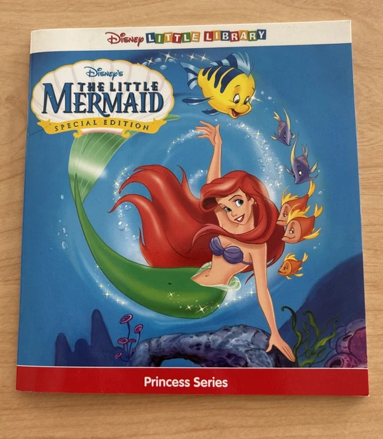 DISNEY THE LITTLE Mermaid Special Edition Mini Book Little library 2006 ...