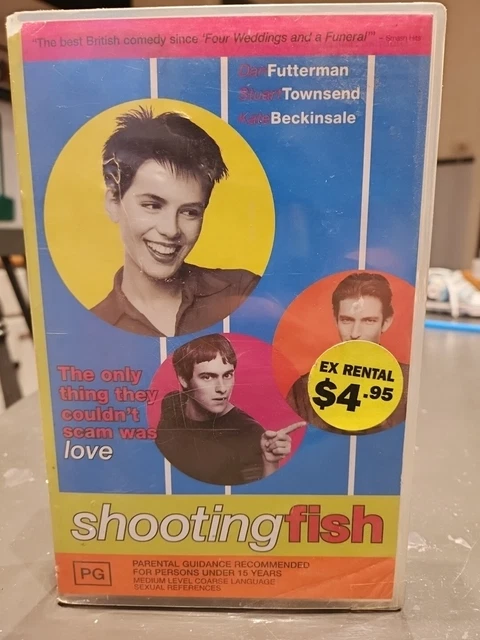 SHOOTING FISH - VHS - Kate Beckinsale $18.00 - PicClick AU