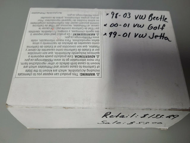 NAPA SOLUTIONS 600-5604, High Voltage Power Fuse Box Dorman 924-681 $19 ...