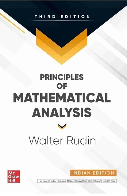 PRINCIPES DE MATHÉMATIQUE Analysis Par Walter Rudin, 3ed International ...