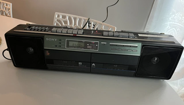 SONY CFS-W501L DOUBLE Cassette Enregistreur - Radio En Excellent État ...