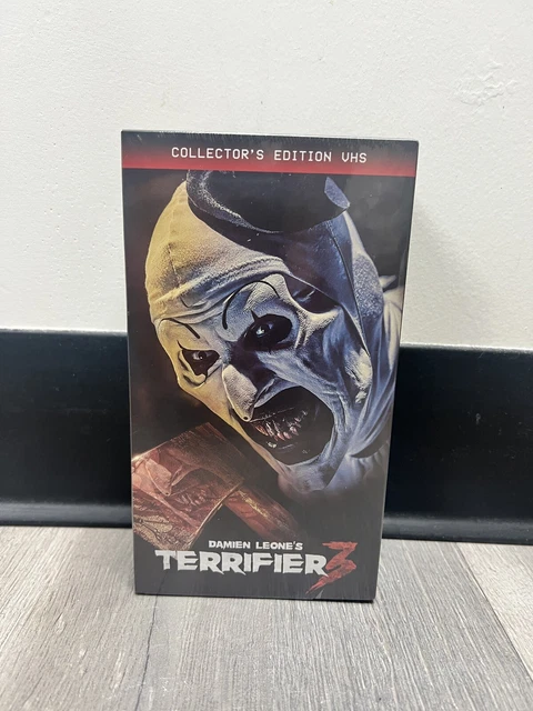 TERRIFIER 3 COLLECTOR'S Edition VHS Set - Rare Walmart Exclusive - NEW ...