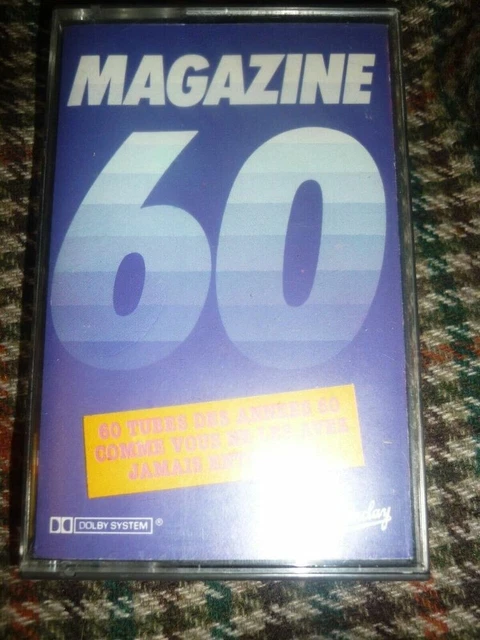 MAGAZINE 60: 60 tubes des années 60/ Cassette Audio-K7 Barclay 300 178 ...