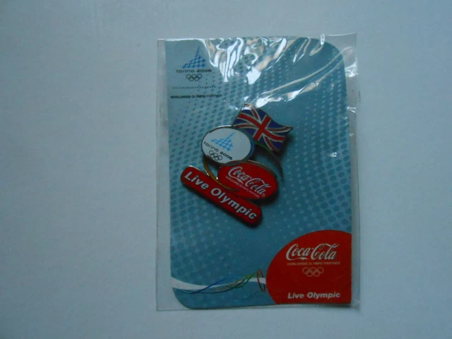 PIN SPILLA-OLIMPIADI DI TORINO 2006 COCA COLA EUR 5,00 - PicClick IT