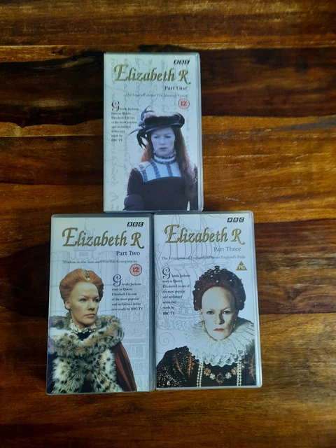 BBC ELIZABETH R Part 1 2 & 3 Vhs Video VGC £7.99 - PicClick UK