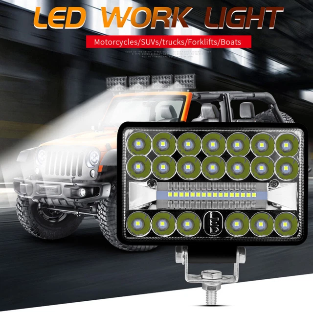 VEHICLE LIGHT VEHICLE-MOUNTED LED Off-roader Tractor SUV Car £12.99 ...