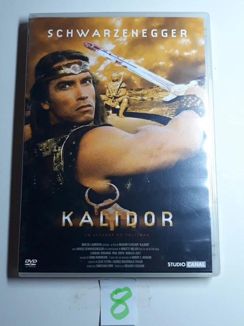 DVD KALIDOR ARNOLD Schwarzenegger Brigitte Nielsen / en bon état EUR 10 ...