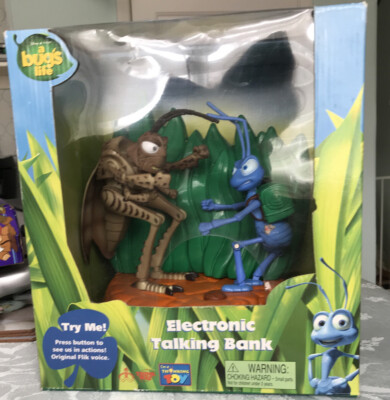 DISNEY A BUG’S Life Electronic Talking Bank By Thinkway Boxed. £32.40 ...