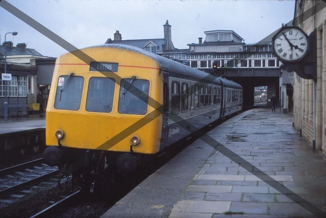 RAILWAY LOCOMOTIVE 35MM Slide – Class 101 Dmu Sitting At Keighley ...