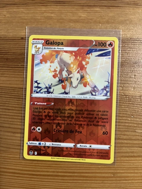 GALOPA REVERSE - EB12:Tempête Argentée - 022/195 - Carte Pokémon ...