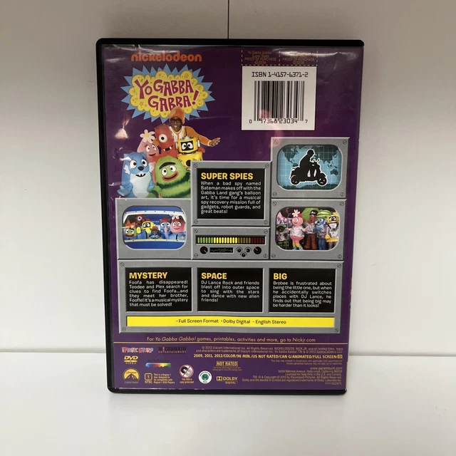 YO GABBA GABBA! Super Spies DVD Good Condition DVD Nickelodeon $18.00 ...