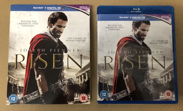RISEN (2016, BLU Ray) + SLIPCOVER Joseph Fiennes, Tom Felton, RARE OOP ...