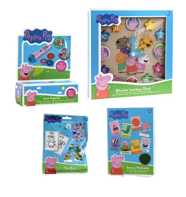 NEW IN! KIDS Peppa Pig Toy Activity Bundle Age 1.5-5 Years £14.00 ...