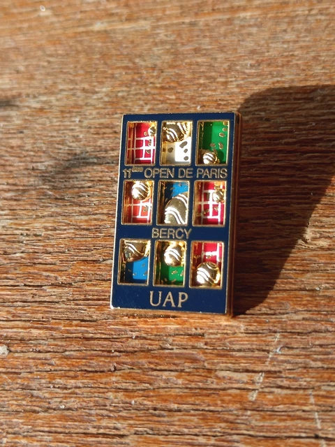 PIN'S PINS PIN Enamel 24 Arthus Bertrand Tennis 11EME Open de PARIS ...