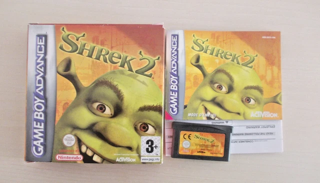 NINTENDO GAME BOY Advance GBA - Shrek 2 EUR 15,00 - PicClick FR