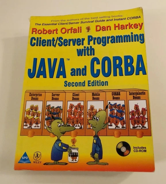 CLIENT/SERVER PROGRAMMING WITH Java and Corba 2nd Ed Robert Orfali Dan ...