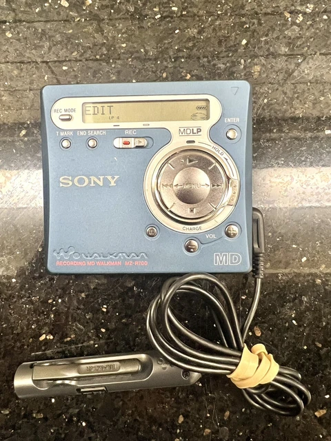 VINTAGE SONY MINIDISC Player Recorder Walkman MZ-R700 w/Remote EUR 107,88 - PicClick DE
