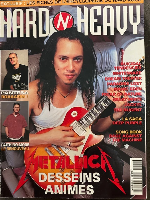 MAGAZINE HARD N' Heavy n°7, Metallica, Pantera, Faith No More ...