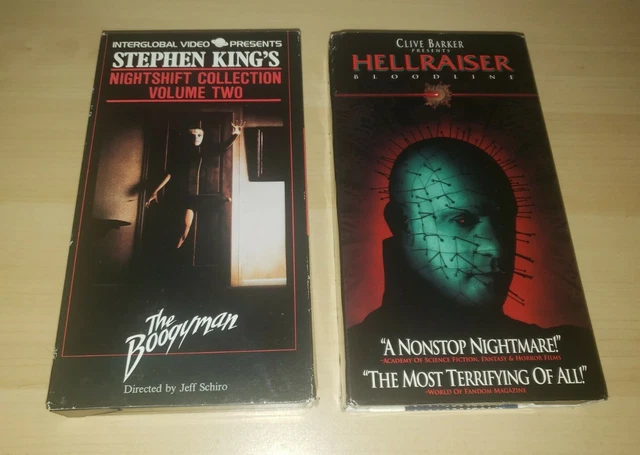 HELLRAISER BLOODLINES VHS Horror Clive Barker Stephen King The ...