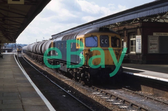 35MM RAILWAY SLIDE of Class 33 33119 @ Westbury Copyright to Buyer £4. ...