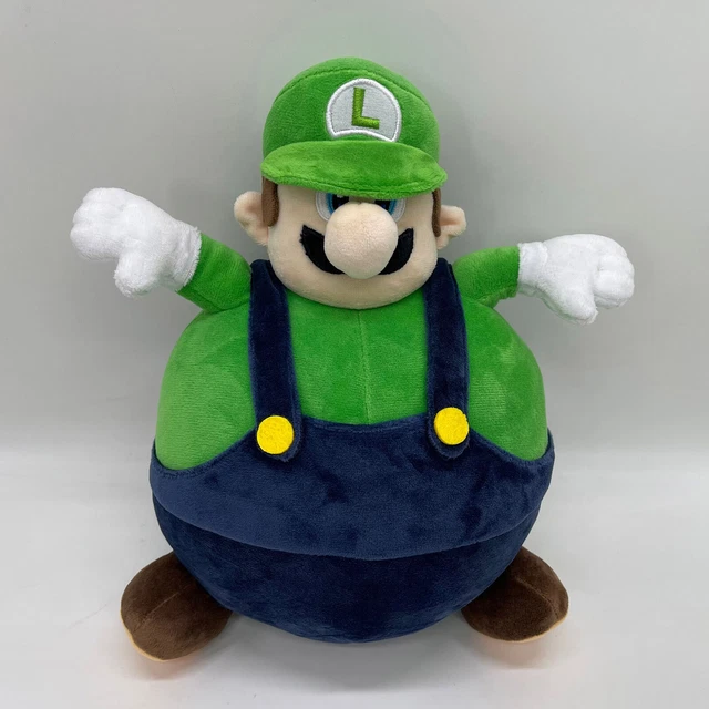 SUPER MARIO BROS. Wonder Ballon Luigi Plush Soft Toy Doll Teddy 10.5" £ ...