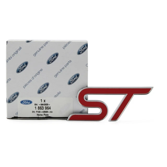 ORIGINAL FORD EMBLEM ST-Schriftzug Heckklappe 1863964 für FOCUS III MK3 ...