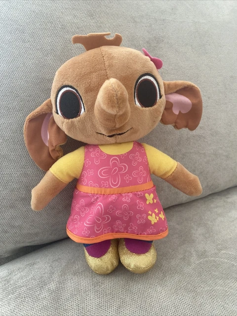 CBEEBIES TALKING SULA soft toy 25cm with sound Bing Bunny by Golden ...