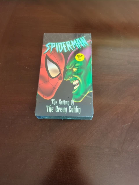 SPIDER-MAN: THE RETURN of the Green Goblin VHS 2002 Marvel Spiderman £4 ...