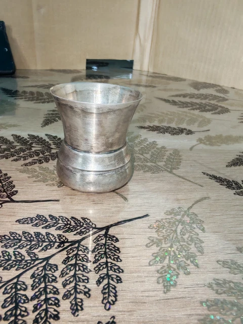 ANCIENNE MINI TIMBALE en métal argenté A Saisir EUR 10,90 - PicClick FR