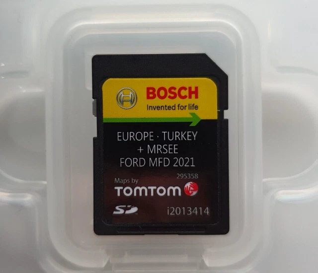 2022/2023 FORD MFD MAP NAV SYNC1 FIESTA / FOCUS / KUGA SD CARD ...