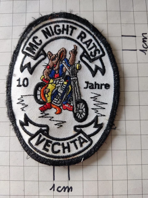 MC AUFNÄHER PATCH Biker Rocker Kutte Motorradclub Pin Plaketten EUR 11 ...