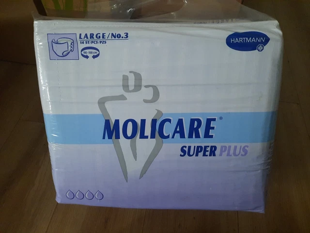 MOLICARE NO3 SUPER Plus Vintag Windel Inkontinenz Rarität EUR 80,00 ...