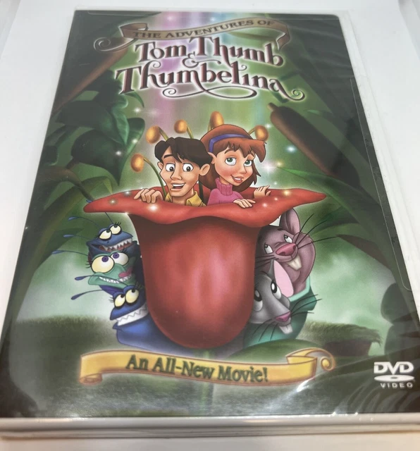 THE ADVENTURES OF Tom Thumb & Thumbelina DVD Region 1 New and Sealed £ ...