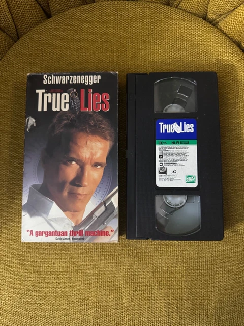 TRUE LIES (VHS, 1994) - Jamie Lee Curtis & Arnold Schwarzenegger £4.92 ...