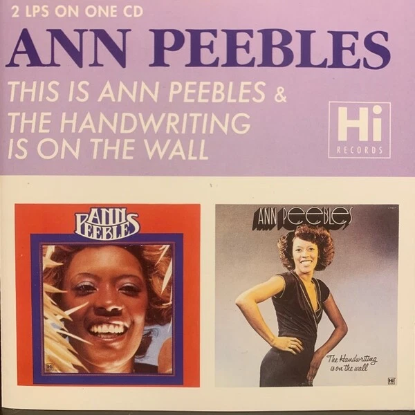 ANN PEEBLES - This is ann peebles/Handwriting is On The Wall - CD $25.71 - PicClick AU