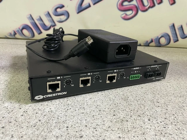 CRESTRON IM-RXV3-M IMEDIA Receiver with Video and Microphone 3 IM ...