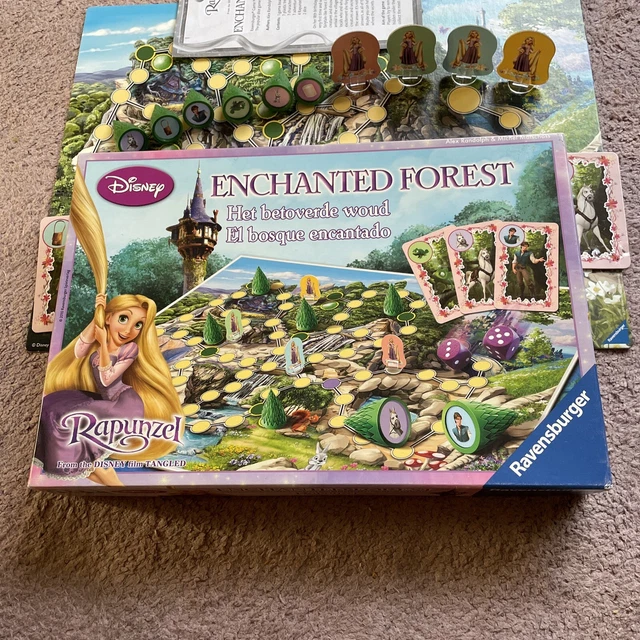 RAVENSBURGER DISNEY ENCHANTED Forest Board Game. Missing One Tree And Disc £5.00 - PicClick UK