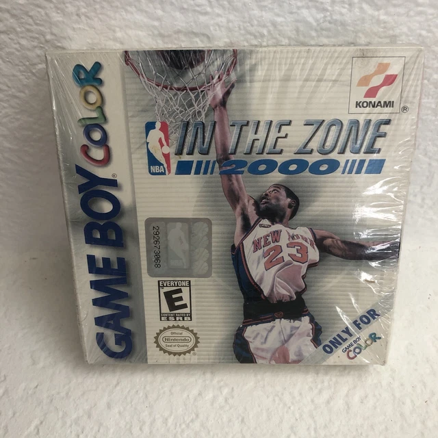 NINTENDO NBA IN the Zone 2000 Game Boy Color GBC Very Rare FACTORY ...