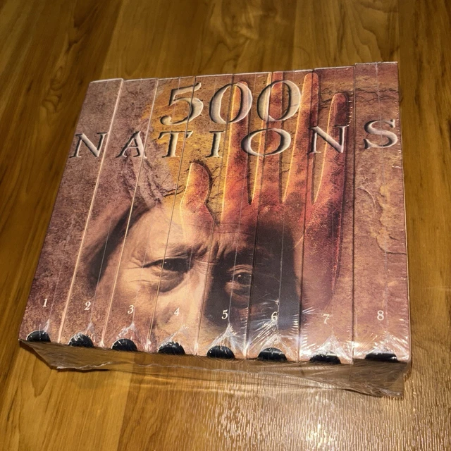500 NATIONS - VHS Complete Box Set 8 Volume Documentary Native American ...