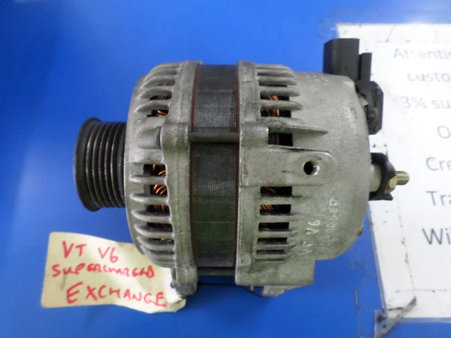 HOLDEN VT-VX-VY COMMODORE Alternator *Suits Supercharged Engine only ...
