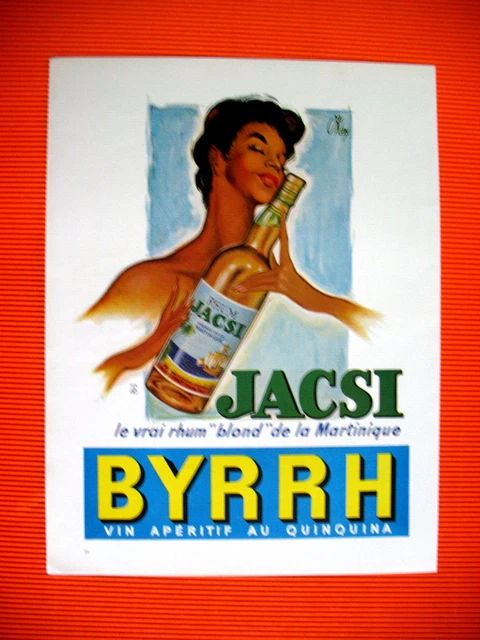 PUBLICITE DE PRESSE Jacsi Rhum Blond Martinique Illustration Okley Ad ... PUBLICITE DE PRESSE Jacsi Rhum Blond Martinique Illustration Okley Ad ...