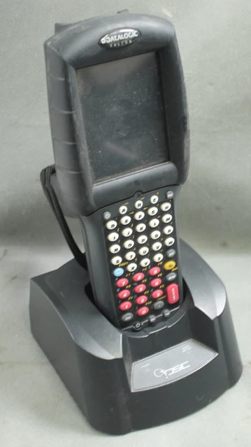DATALOGIC FALCON 4420 PSC Handheld Mobile Barcode Scanner w/ Cradle $92 ...
