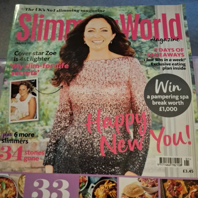 SLIMMING WORLD MAGAZINE - Jan/feb 2022 Issue 163 £0.99 - PicClick UK