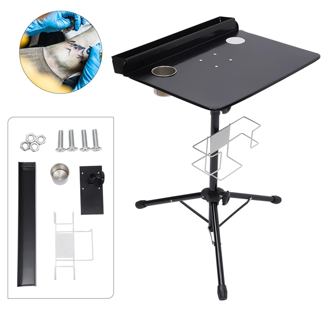 TATTOO DESK TISCH Workstation 61-107 cm Verstellbar Tätowierung ...