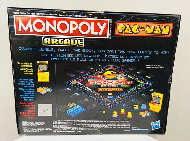 MONOPOLY ARCADE PAC-MAN Game Board Game for Kids Ages 8 and Up ...