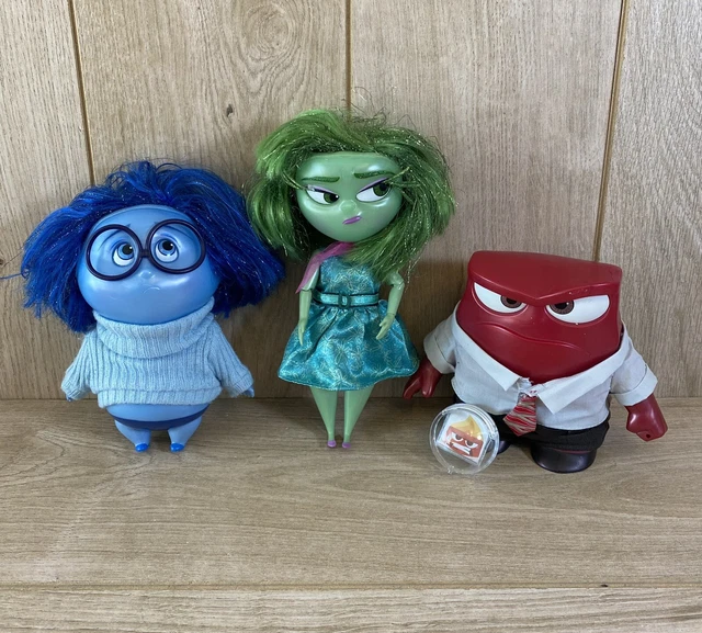 DISNEY STORE INSIDE Out Deluxe Talking Phrases Disgust , Anger ...